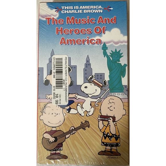 Other | Music Heroes Of This Is America Charlie Brown Snoopy New Vhs ...